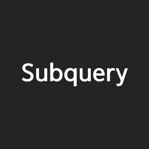 [DB] 서브쿼리(Subquery)? — Dev Level 1