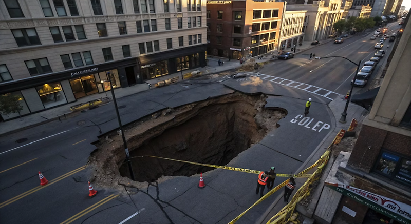 서울과 전국 싱크홀 위험지역 한눈에 파악하기