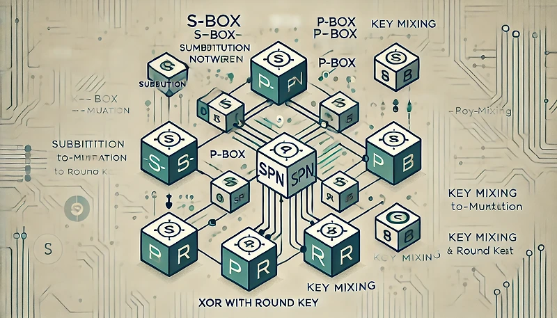 SPN(Substitution-Permutation Network)