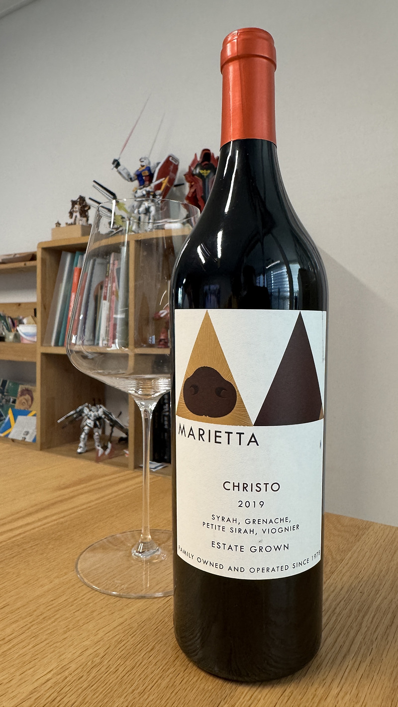 가성비 좋은 미국 와인, 마리에따 크리스토(Marietta Christo 2019)
