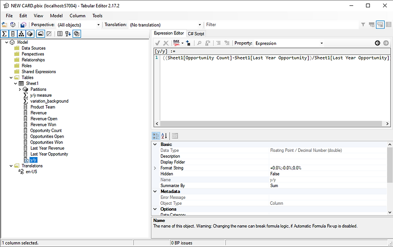 [POWER BI/파워비아이] Tabular Editor - 효율성을 업그레이드 시켜보자!