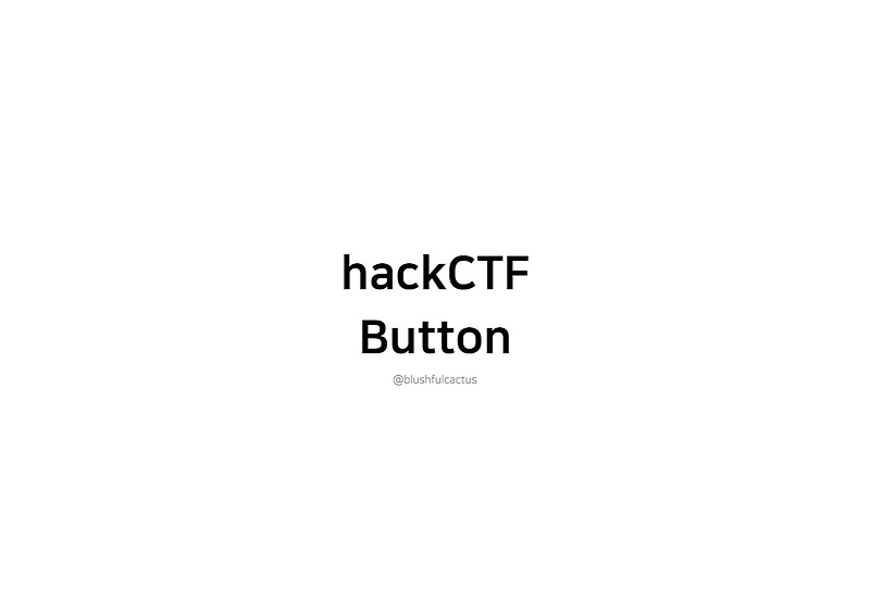 hackCTF - Button