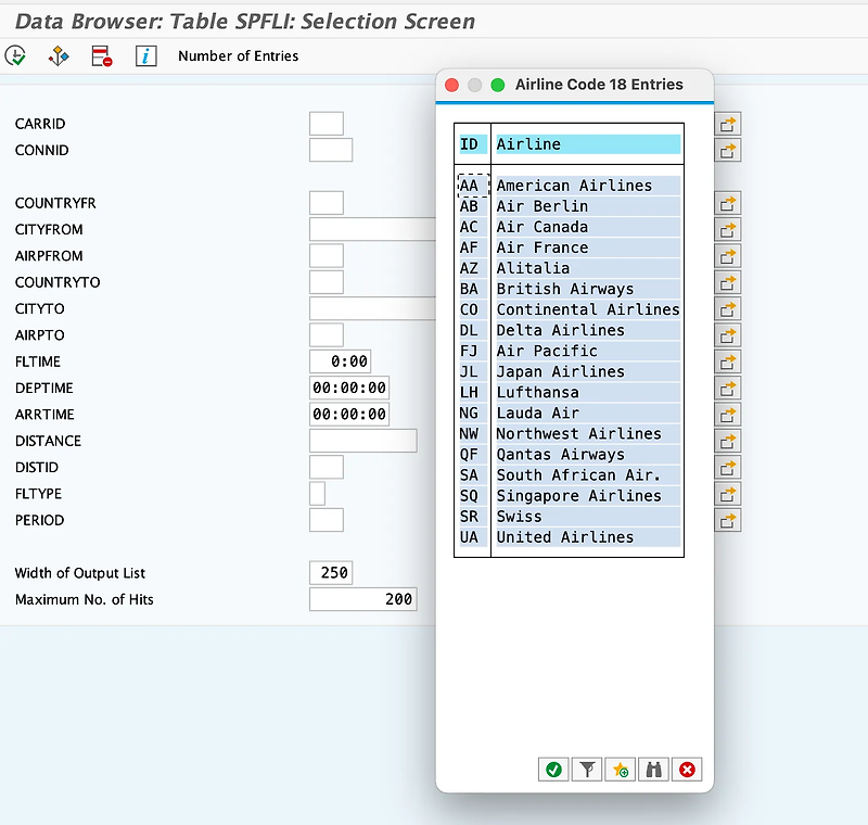 [SAP] ALV, Selection Screen, F4 도움말 완전 이해하기