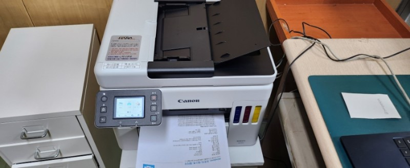[임대]목포 00병원 캐논 GX-7092 잉크젯 복합기 렌탈