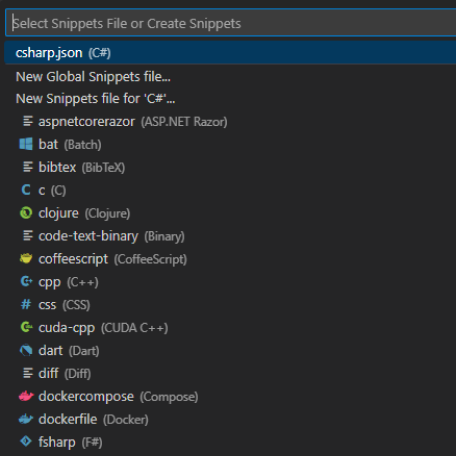 VS Code 단축어 등록하는 방법 (feat. Console.log() & Console.WriteLine()) — nak-z