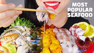 [유튜브 리뷰][Hongyu ASMR 홍유] MOST POPULAR SEAFOOD ON MY CHANNEL NO TALKING ...