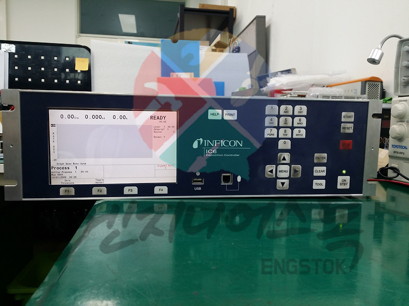 [Inficon_IC6] 경북 구미 / 인피콘 IC6 Depositon controller IC6-210100 인피콘 컨트롤러 수리완료!★#인피콘#inficon컨트롤러수리#엔톡