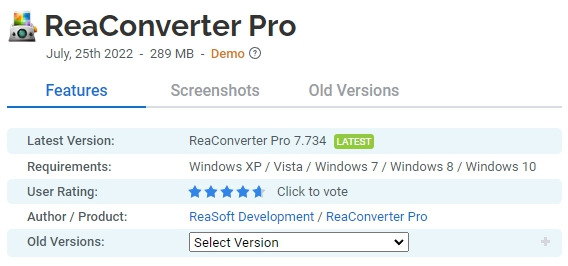ReaConverter Pro 무료 다운로드
