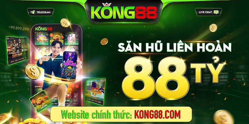 KONG88 - Link Đăng Nhập Chính Hãng Nhà Cái KONG 88