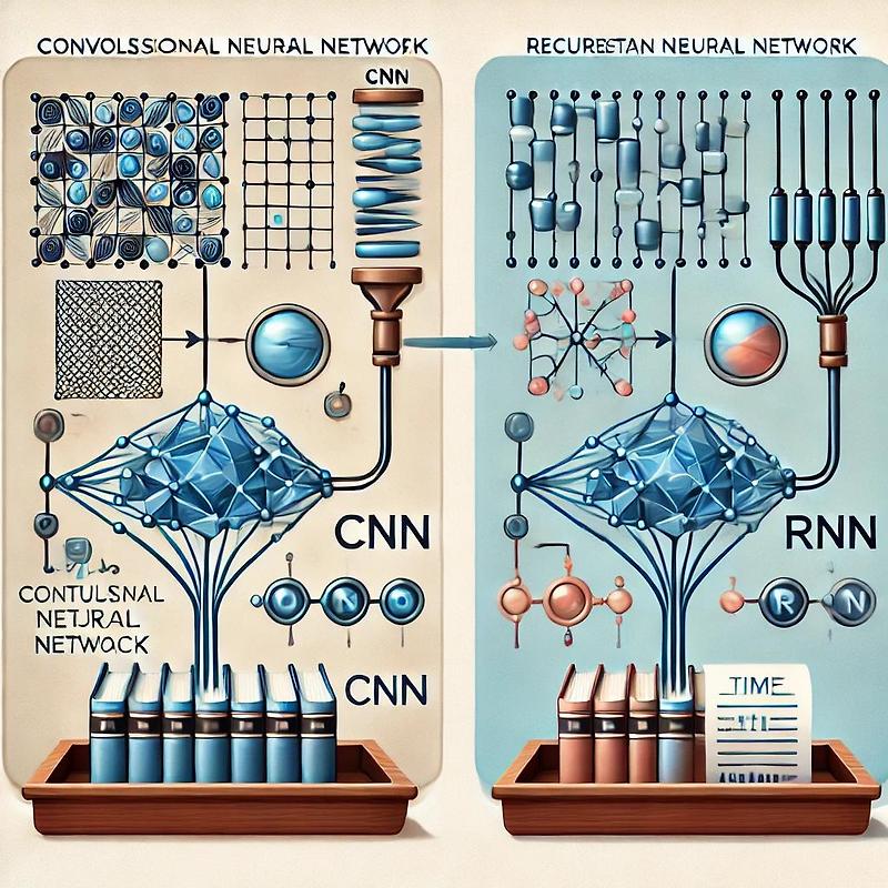 CNN과 RNN의 차이: 딥러닝에서 자주 쓰는 용어 비교