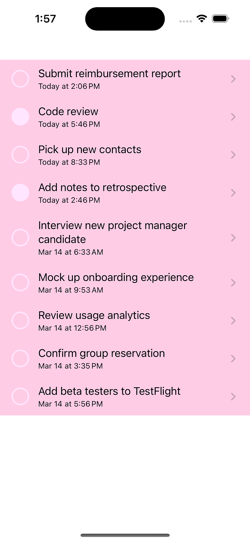 [iOS App Dev Tutorials] Reminder(10) — 관슨의 개발일지