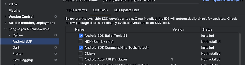 android sdk build error 시 확인해야할 사항 :: 미카 프로젝트