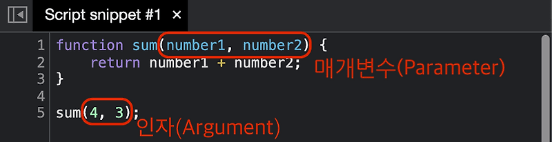 [240705 TIL] 매개변수와 인자에서 (약간) 터져버린 멘탈