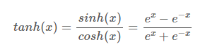 Tanh( Hyperbolic Tangent function )