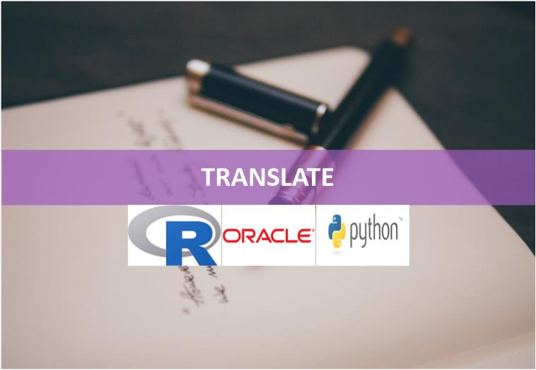 TRANSLATE 오라클 함수 [Oracle, Pandas, R Prog, Dplyr, Sqldf, Pandasql, Data.Table, DuckDB]