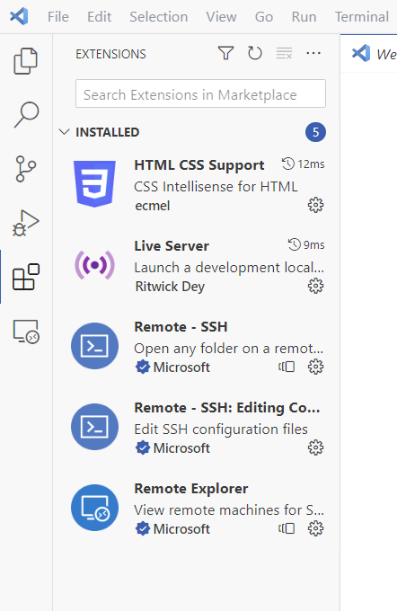 Visual Studio Code 를 사용한 HTML 첫걸음.