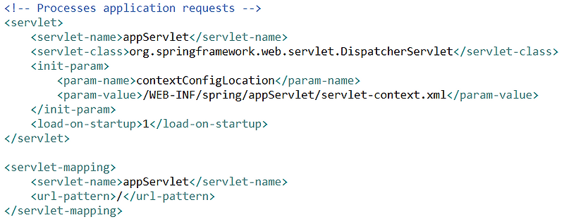 (스프링 관련 정보) web.xml / servlet-context.xml / root-context.xml 에 대하여