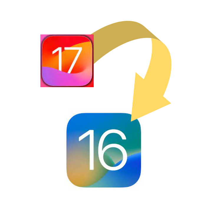 레이부트 같은 유료가 아닌 아이폰 다운그레이드 하는 법 : iOS 17 -> iOS 16 - 사색을 사색하다
