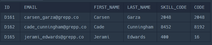 [프로그래머스/MySQL] FrontEnd 개발자 찾기