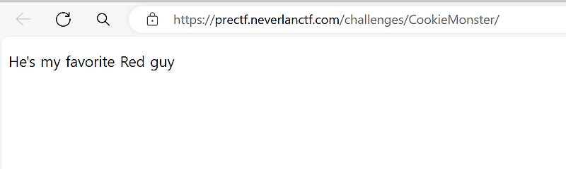 [Neverlan ctf] Cookie monster