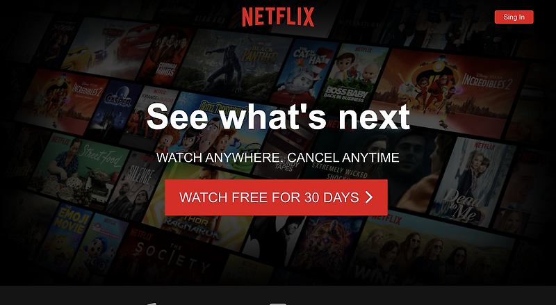 [HTML_CSS] Netflix clone coding