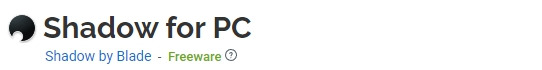 Shadow for PC 무료 다운로드