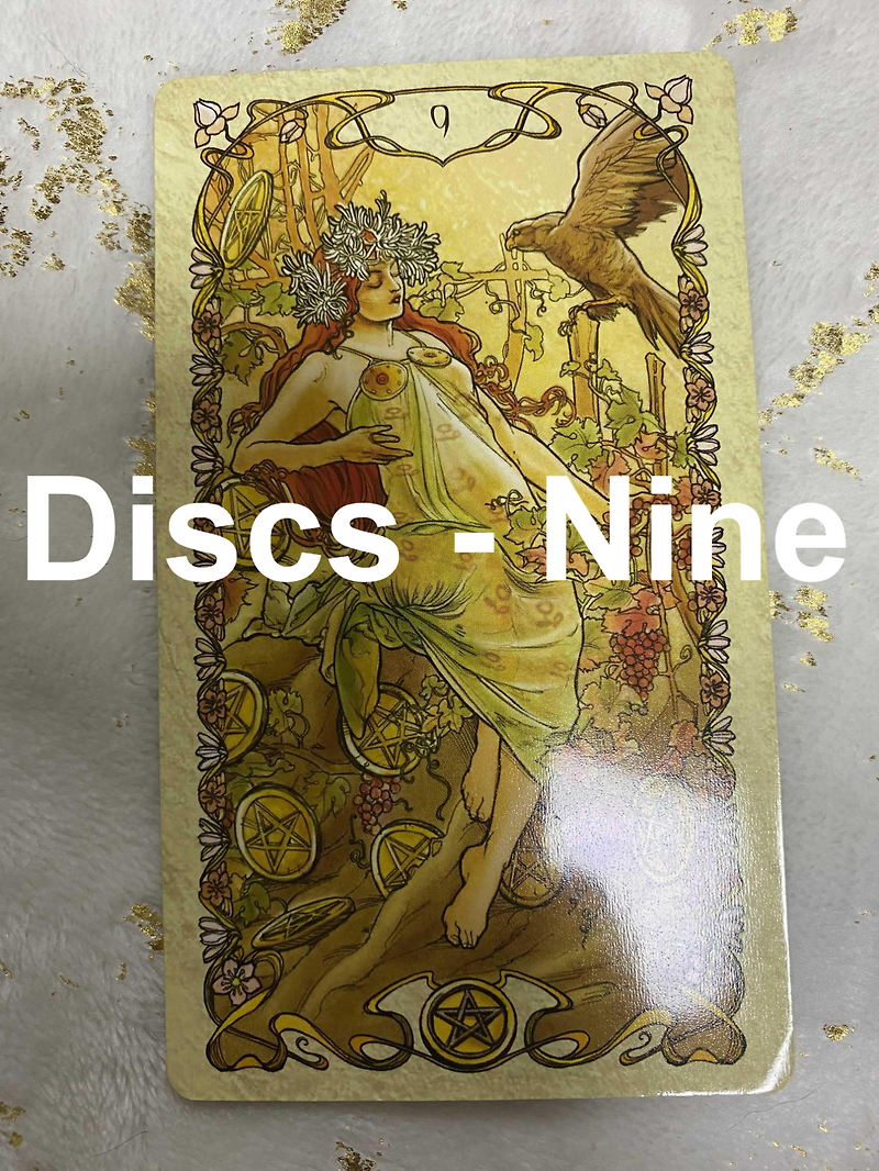 Tarot Mucha - Discs Nine