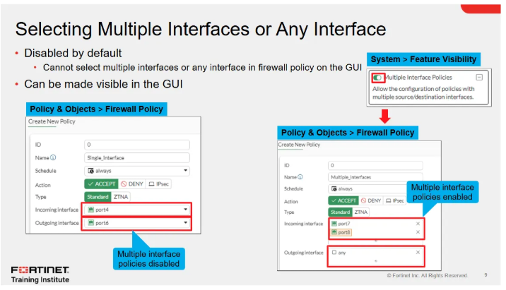 9. Selecting Multiple Interfaces or Any Interface — DJ (시시한아이)