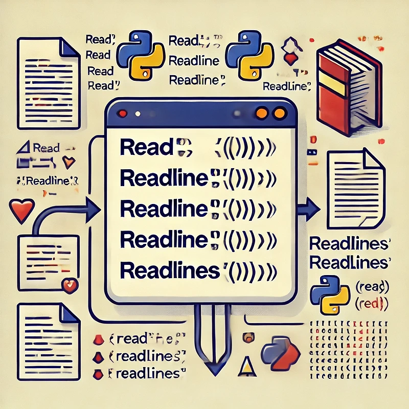 2단계 : 6. 파일 읽기 - read(), readline(), readlines()