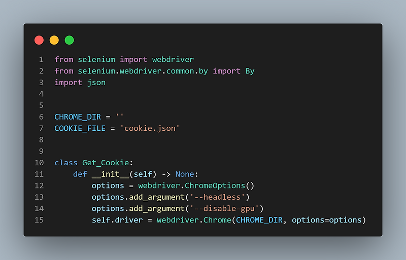 [Python-Selenium -Chrome-RPA] 웹 사이트 자동 로그인(1) - 쿠키 얻기