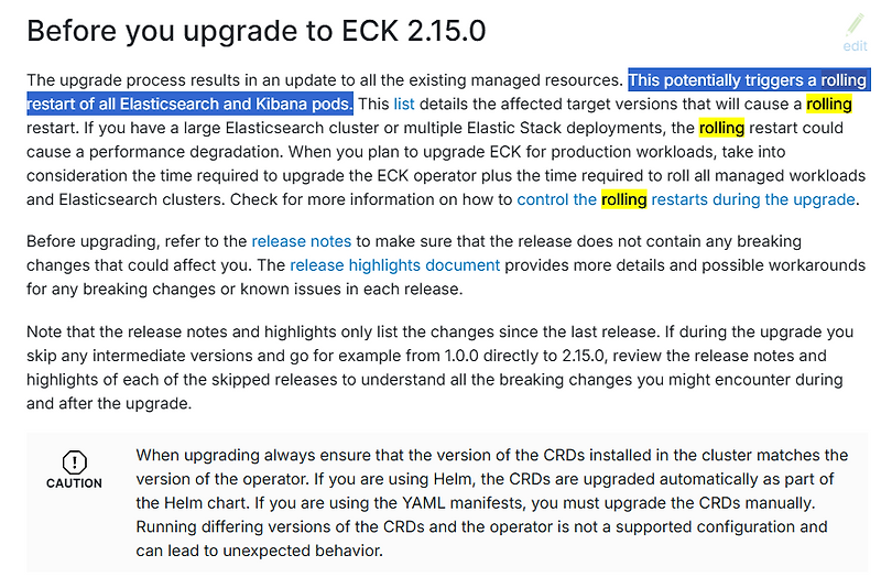 [ECK Elasticsearch] 데이터 노드가 재시작되면 레이턴시가 급증했던 이슈