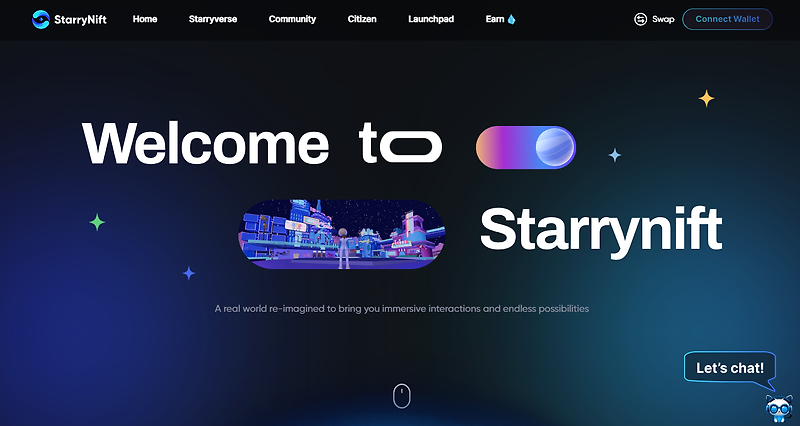 StarryNift 에어드랍 받는법