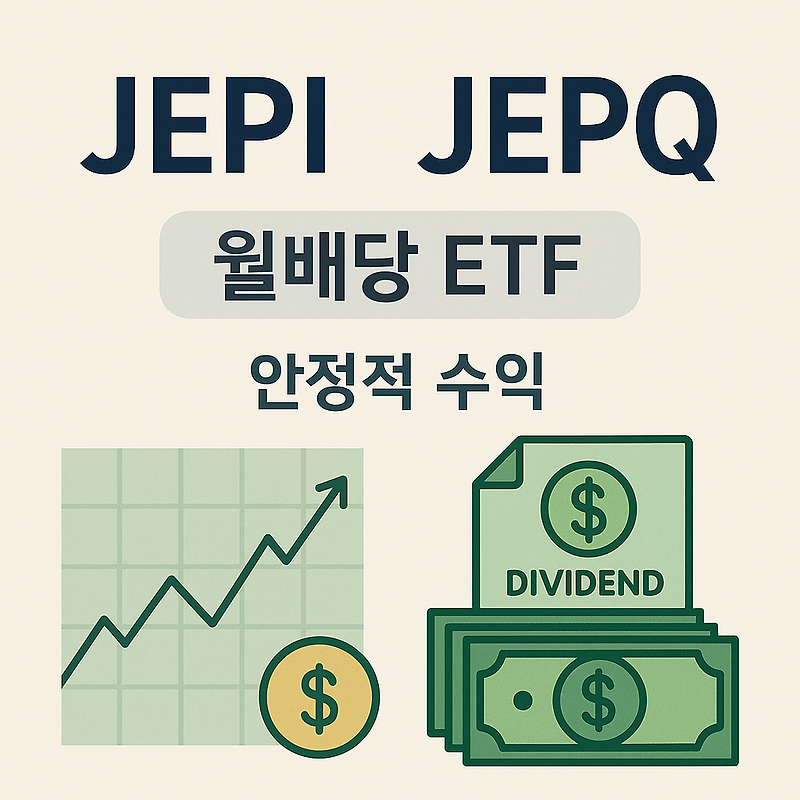 매달 월급처럼 들어오는 ETF? JEPI & JEPQ 알아보기!