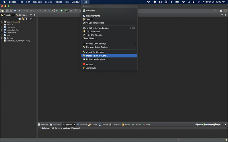 eclipse plug-in eXERD 연동하기