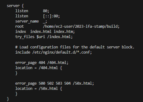 [aws/ec2] amazonlinux2에서 nginx로 react 배포하기