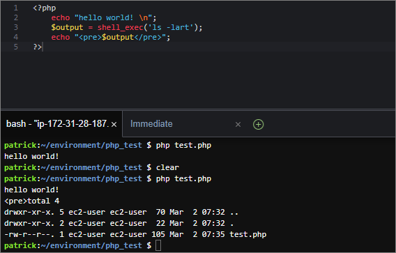 PHP - OS Command function list