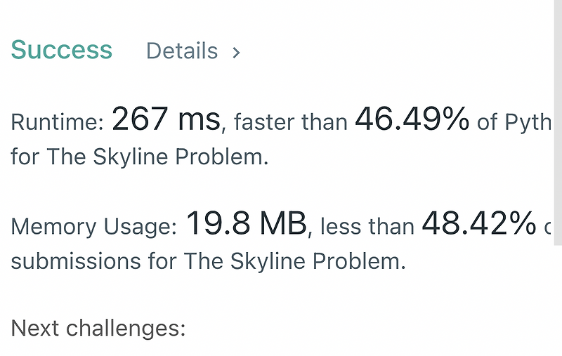 leetcode : The Skyline Problem :: Keep your pace
