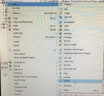 17.2 - JSP MVC Model 2 Architecture - FrontController란?