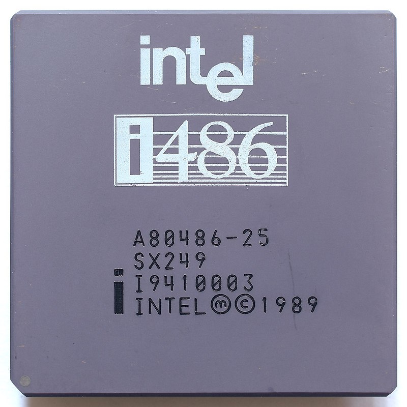 Intel i486 [Intel / April 10, 1989]
