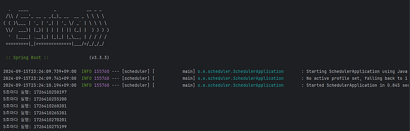 Spring Batch - Scheduler