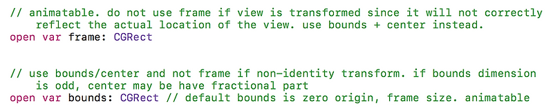 Frame/ Bounds 알아보기