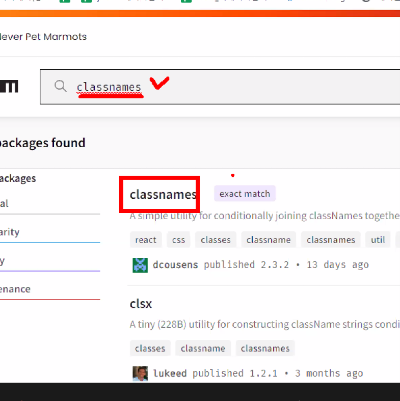 classnames 설치, Lodash, axios 설치