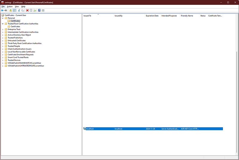 NET::ERR_CERT_INVALID 문제 — CLIEL LAB
