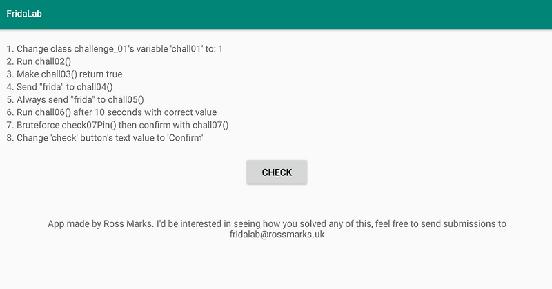 Hooking FridaLab #2 기초 Frida 사용법, FridaLab이란?