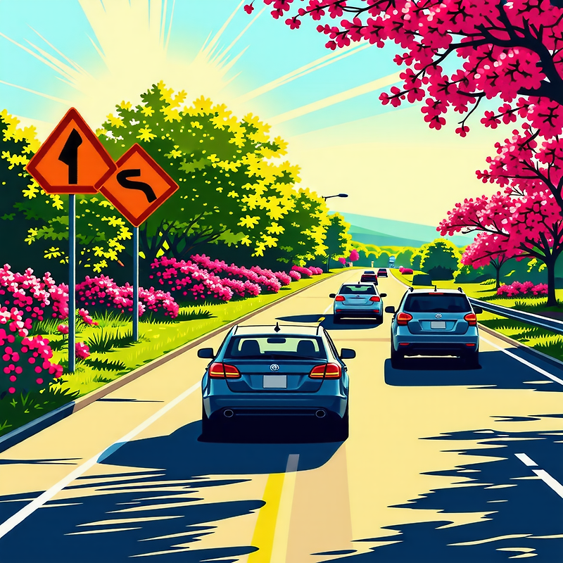 빗길, 폭염에도 안전하게! 2025년 여름철 스마트 운전 필수 가이드