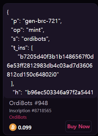 GBRC-721이 뭘까? +민팅 방법
