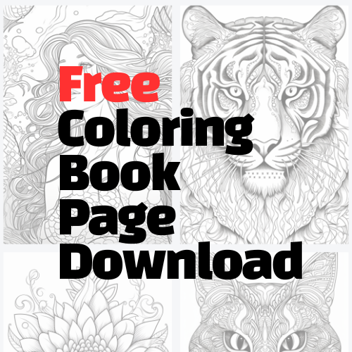 Free Coloring Book Page Download 2