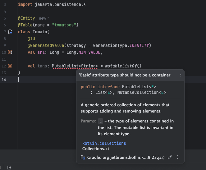 JPA(Jakarta Persistence API) - Type Conversion