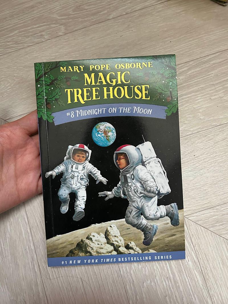 Magic Tree House 8: Midnight on the Moon 단어와 표현 (엄마표 영어)