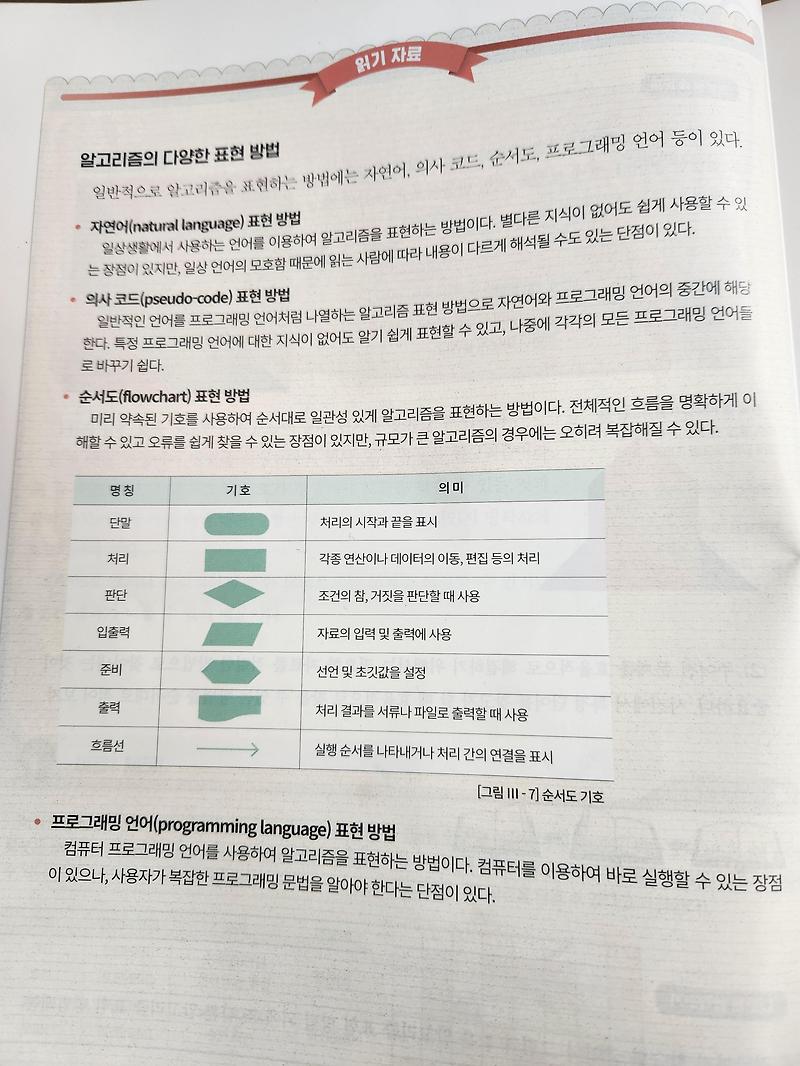 순서도and프로그래밍 언어